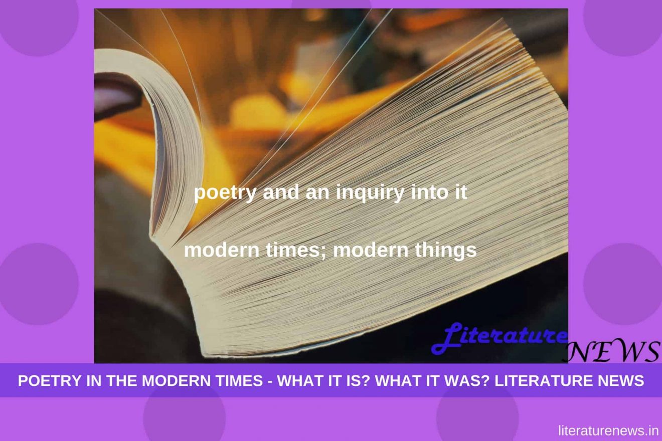 definition of poetry and poets on poetry - Literature News