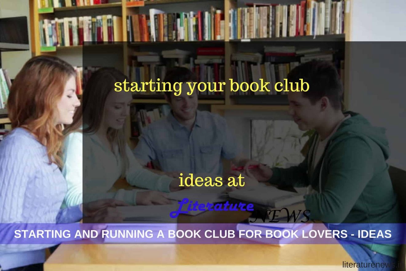 Starting a book club - literary ideas - Literature News